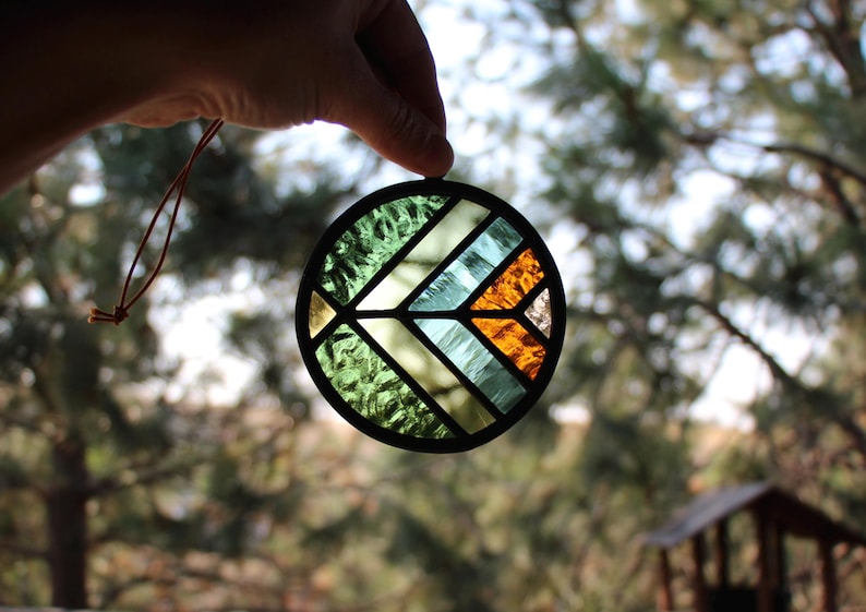 PATTERNS • Geometric Shapes Stained Glass Patterns • Digital Download ...
