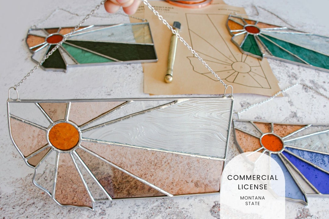 PATTERNS • Montana State Outline Patterns • Digital Download ...