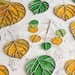PATTERNS • 4 Aspen Leaf Stained Glass Patterns • Digital Download ...