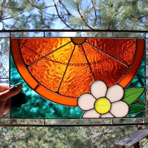 PATTERN • Half Fruit Stained Glass Pattern • Digital Download ...