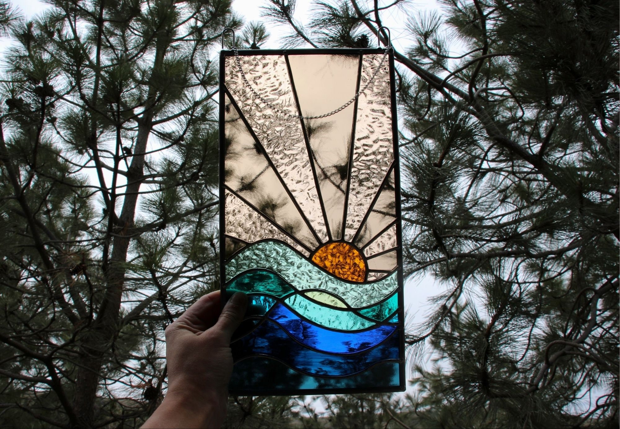 PATTERNS 2 Ocean Sunshine Stained Glass Patterns Digital - Etsy