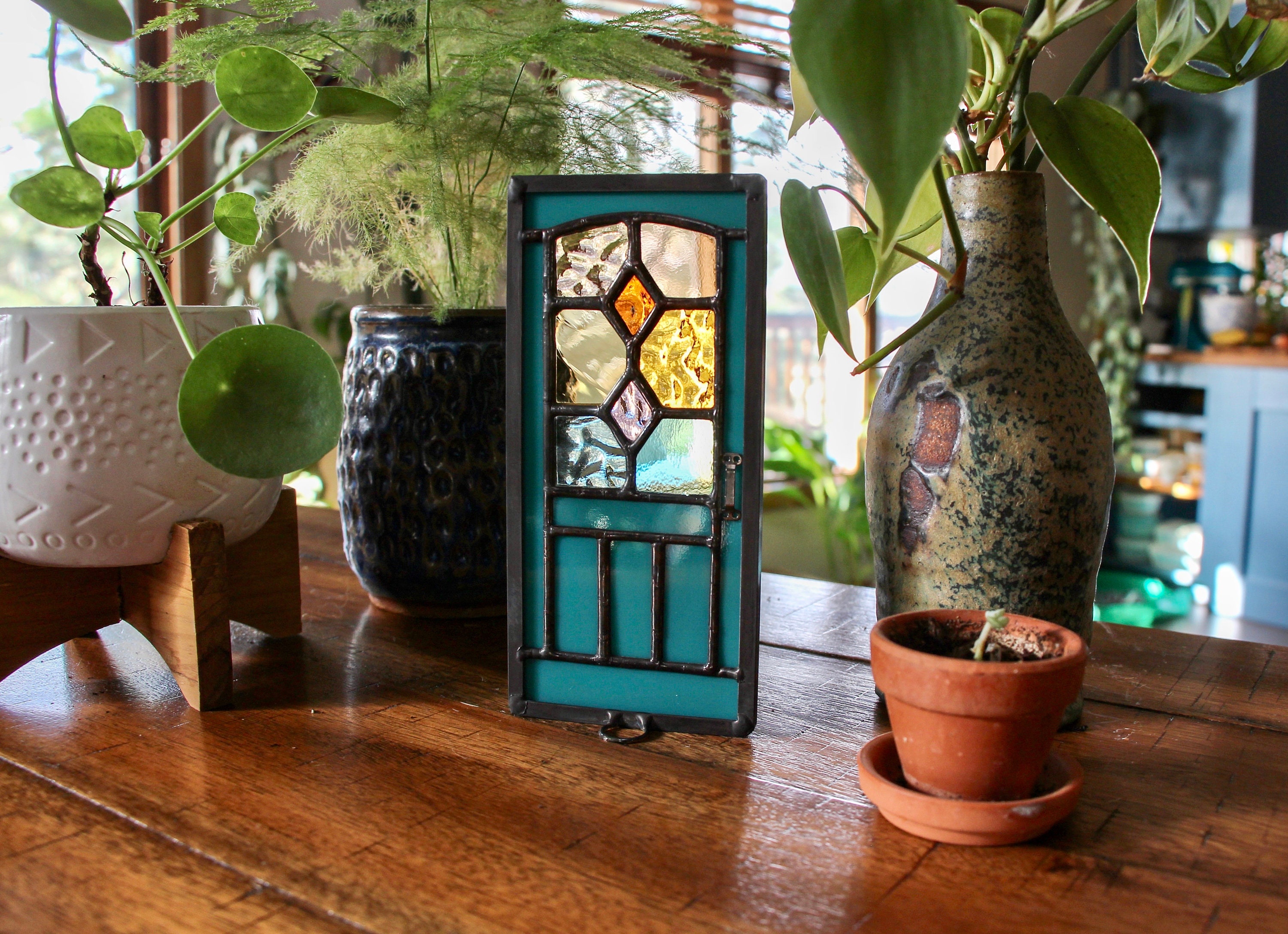 PATTERNS • Minature Stained Glass Door and Windows Patterns • Digital ...