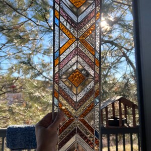 PATTERNS • Geometric Southwestern Stained Glass Pattern • Digital ...