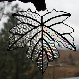 PATTERN • Maple Leaf Stained Glass Pattern • Digital Download ...