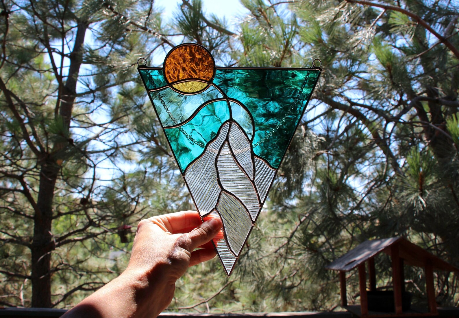 PATTERNS • Mountain Peak Stained Glass Patterns • Digital Download ...
