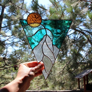 PATTERNS • Mountain Peak Stained Glass Patterns • Digital Download ...
