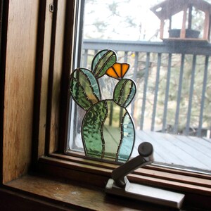 PATTERNS • Floral Cactus Stained Glass Patterns • Digital Download ...