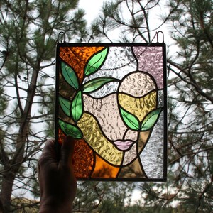 PATTERNS • Plant Goddess Stained Glass Pattern • Digital Download ...