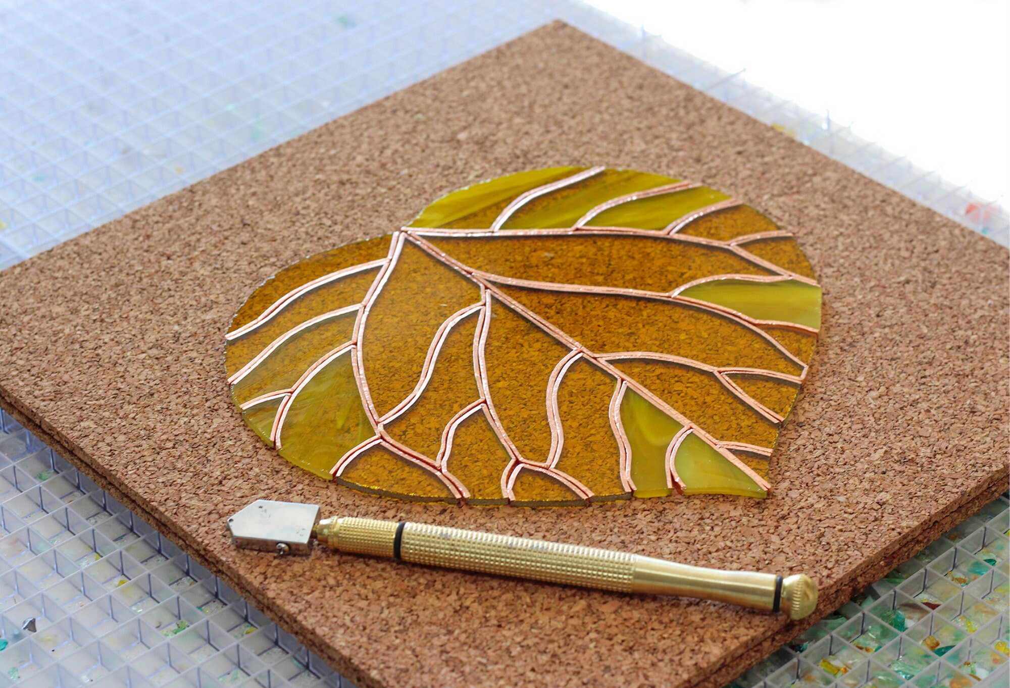 PATTERNS 4 Aspen Leaf Stained Glass Patterns Digital | Etsy