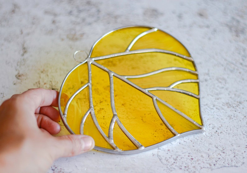PATTERNS • 4 Aspen Leaf Stained Glass Patterns • Digital Download ...