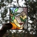 PATTERNS • Plant Goddess Stained Glass Pattern • Digital Download ...
