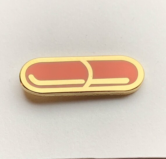 RED PILL Lapel Pin The Matrix Take the Red Pill and see | Etsy
