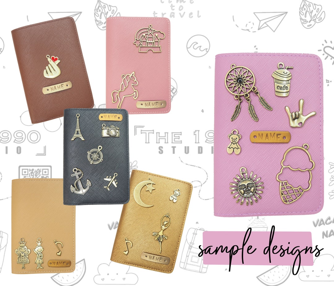 Personalized Passport Cover, Passport Holder, Personalized Gift, Custom ...