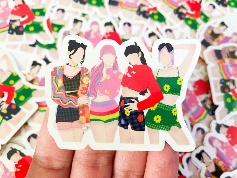Blackpink Stickers vinyl and Holographic - Etsy