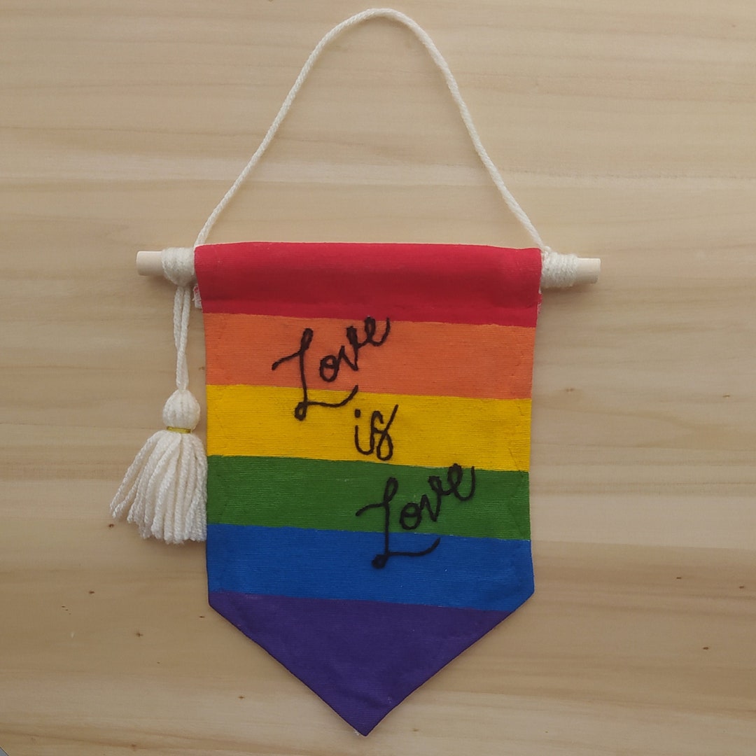 LGTBIQ+, Pennant, Wimpel, Gay Pride, Love is Love, Pride, Too Cute to ...