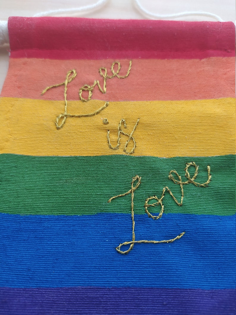 LGTBIQ, Banderín, Wimpel, orgullo gay, gay pride, love is love, Pride ...