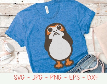 Porg svg | Etsy