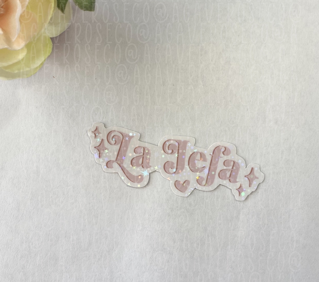 La Jefa Sticker, Chingona, Latina Stickers, Latinx, Spanish Stickers ...