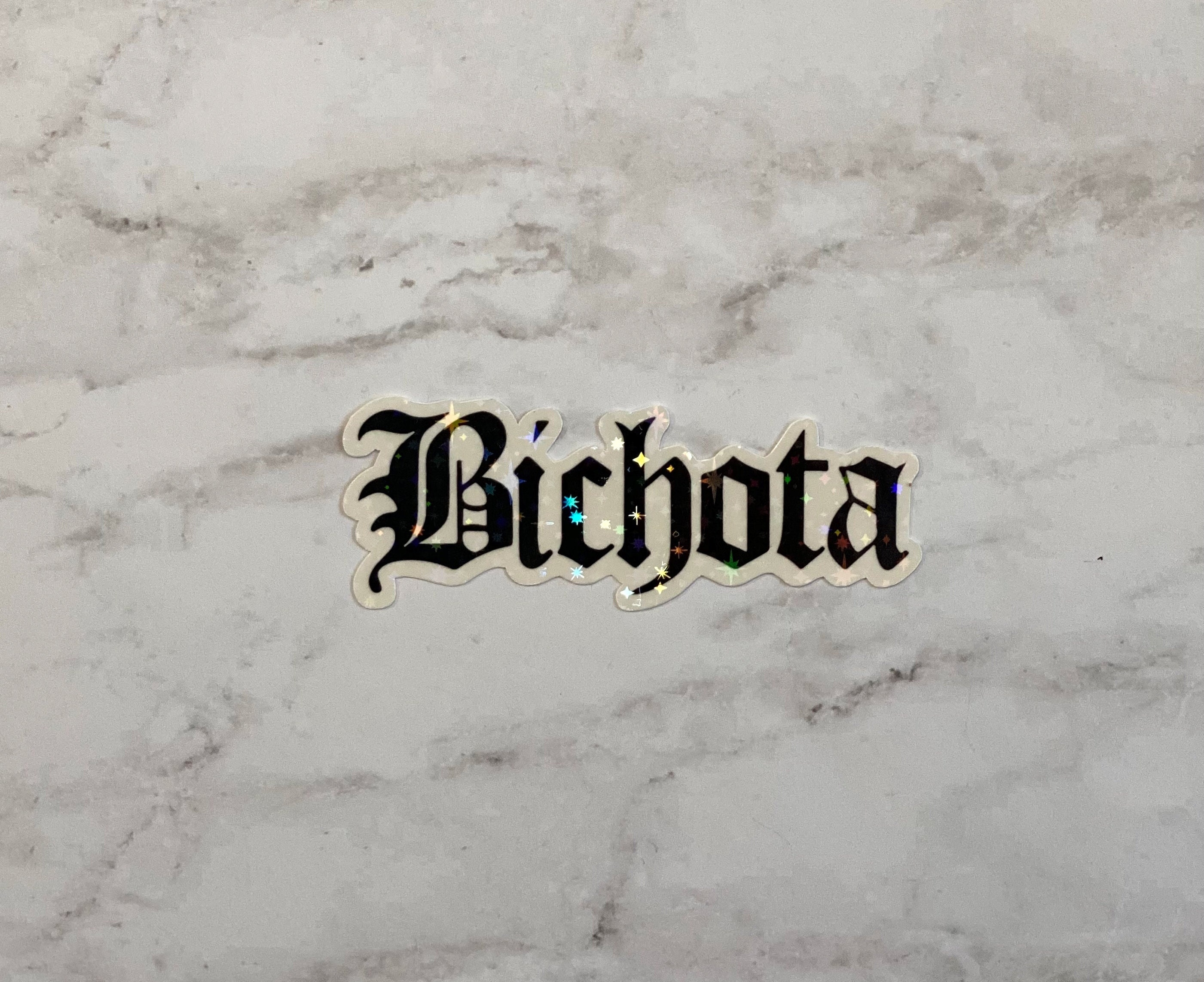 Bichota Sticker Holographic Sticker Semi-gloss Sticker - Etsy