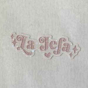 La Jefa Sticker, Chingona, Latina Stickers, Latinx, Spanish Stickers ...