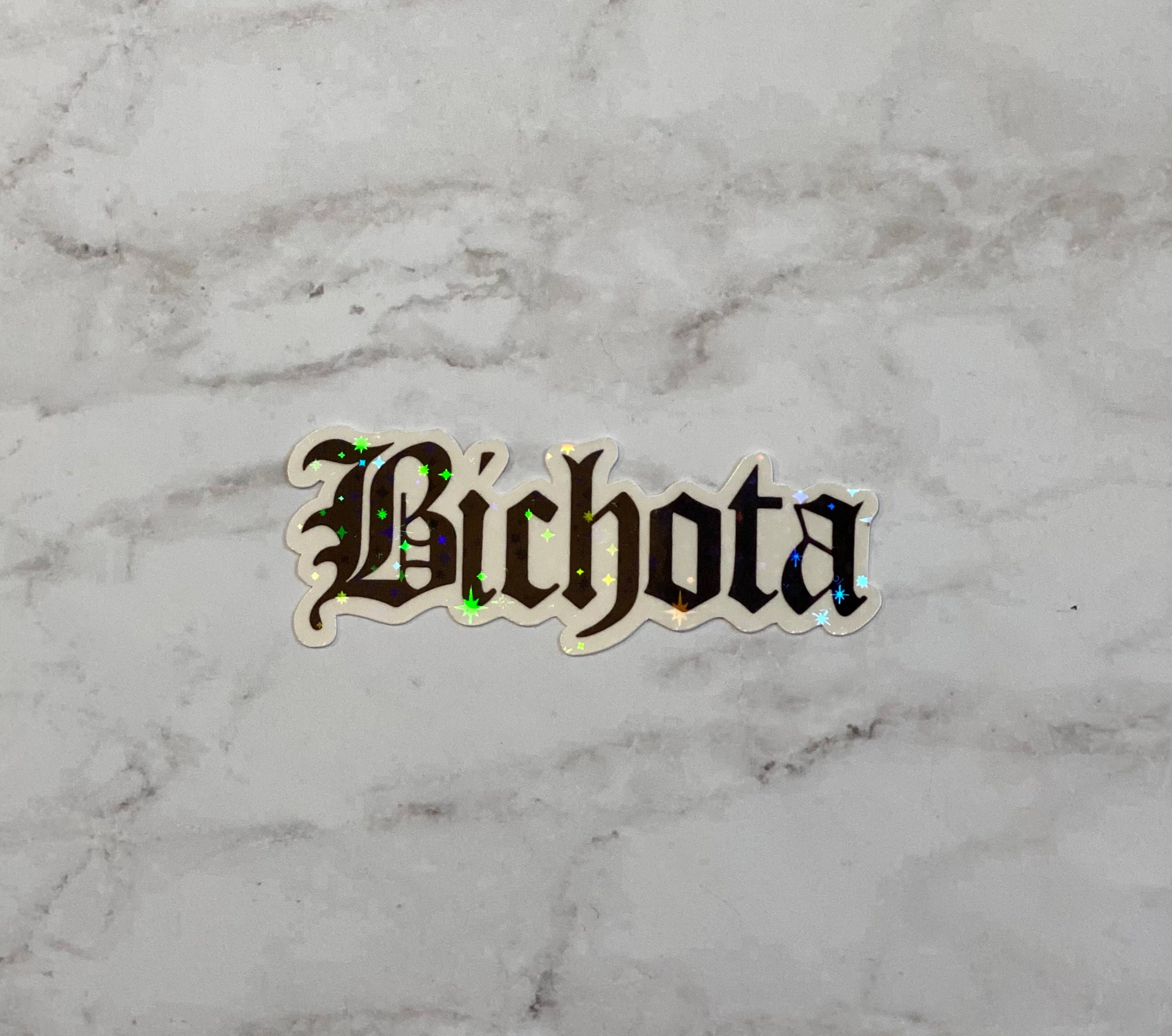 Bichota Sticker Holographic Sticker Semi-gloss Sticker - Etsy