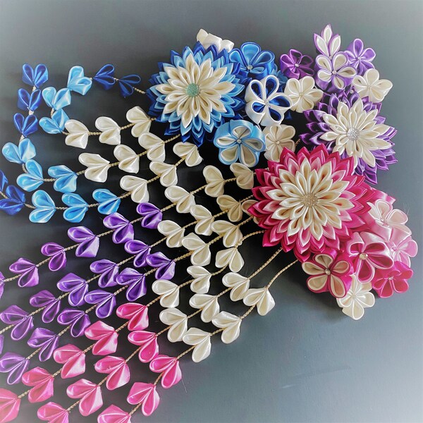 Japanese Kanzashi - Etsy