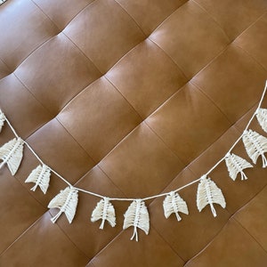 Macrame Christmas Tree Garland - Etsy