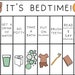 Morning, Bedtime & Eating Routine Chart - Etsy