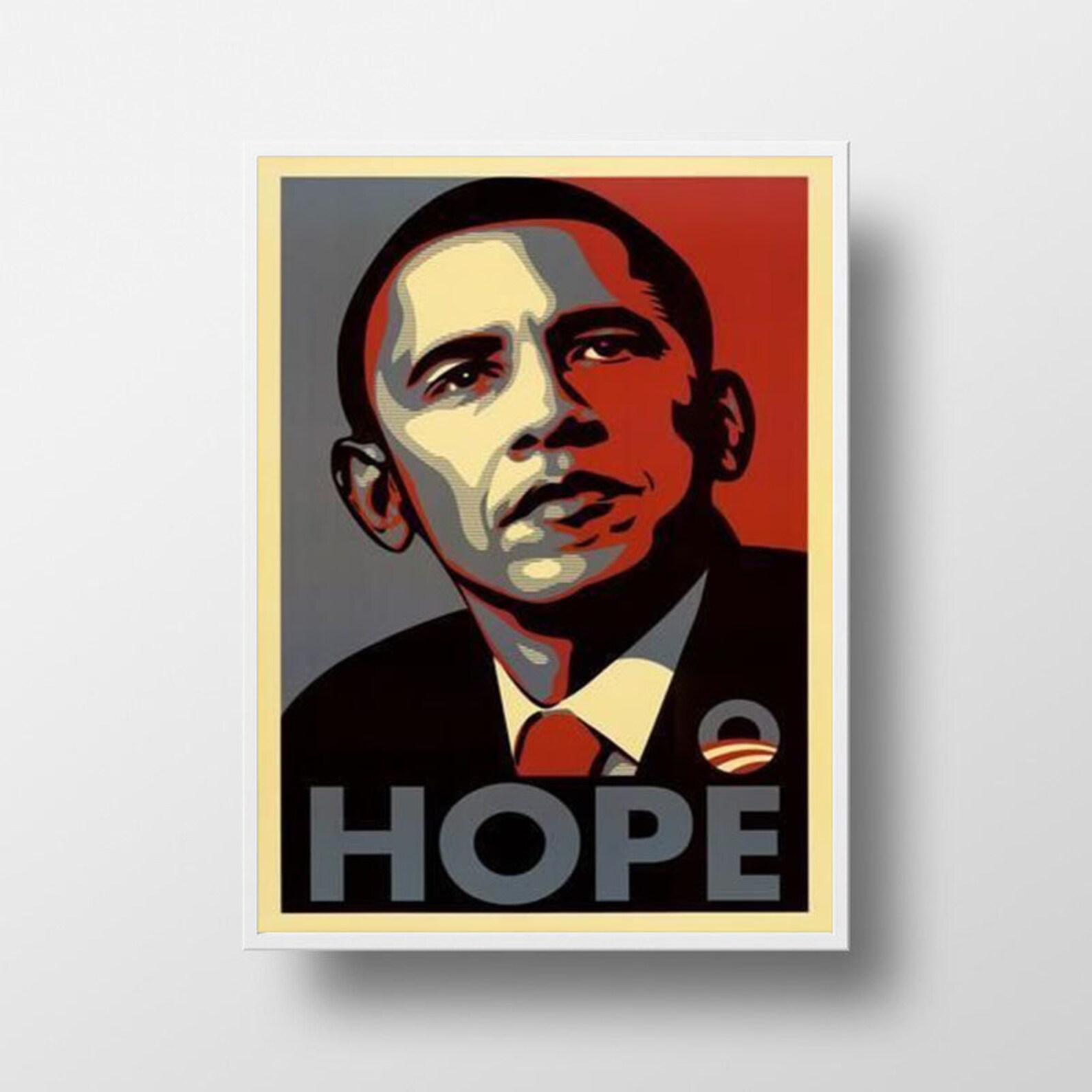 Barack Obama Hope Shepard Fairey Campaign Poster | Etsy