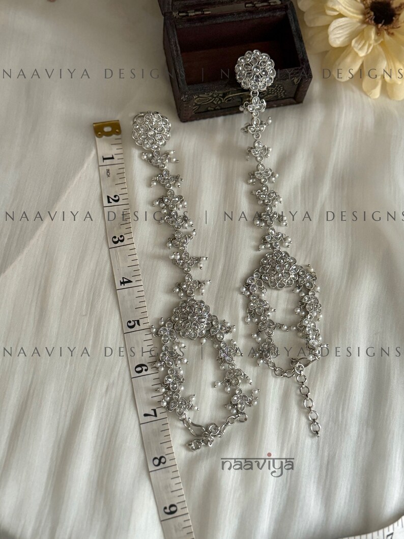 Silver Hathphool / Polki Hathphool / Aliya Bhatt Jewelry /hand Harness ...