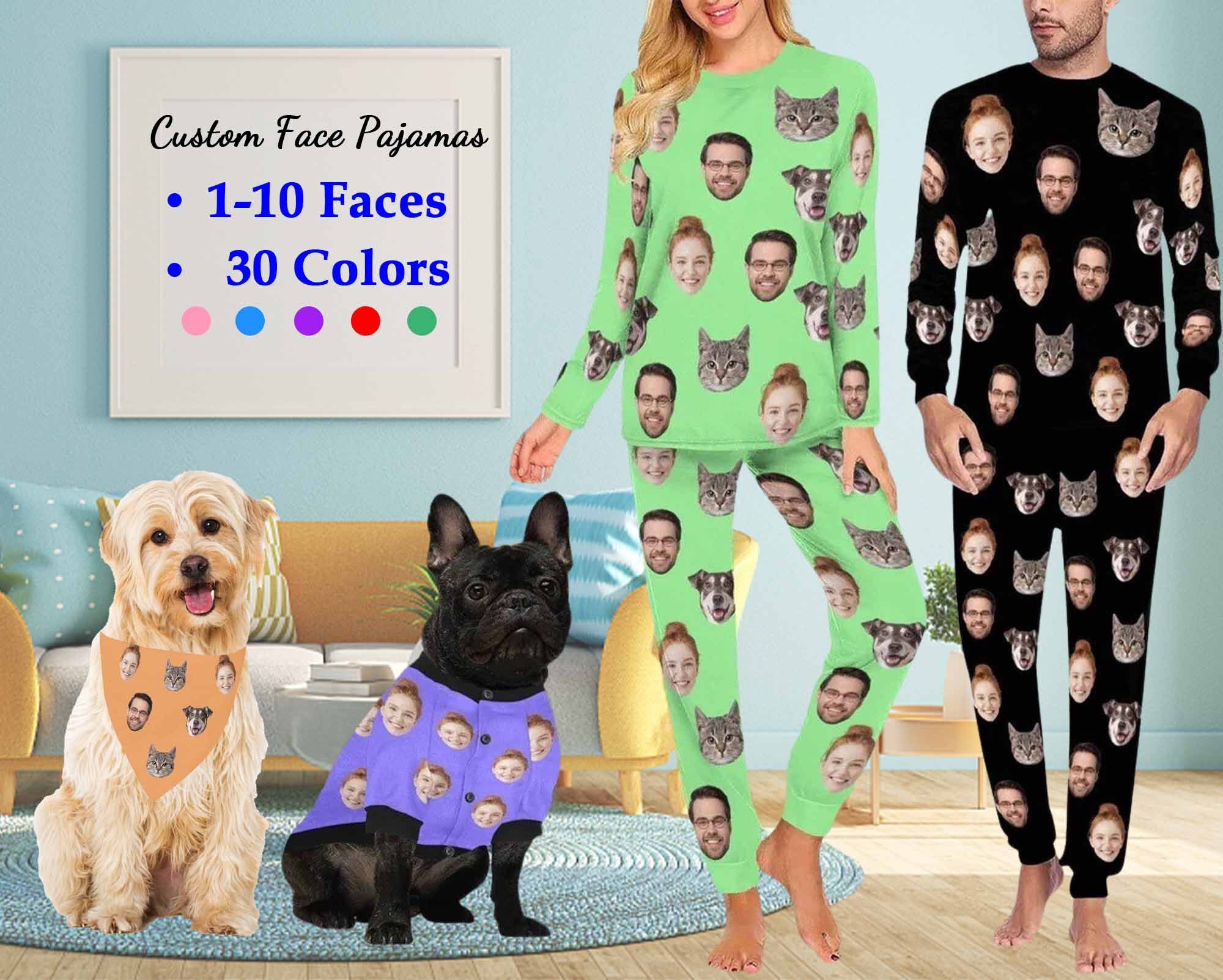 Custom Pajama Pants Personalized Pajamas Custom Pajama Sets - Etsy