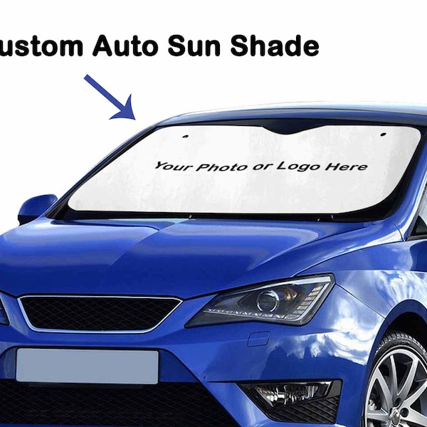 Custom Car Sun Shade - Etsy