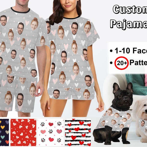 Custom Face Pajamas - Etsy