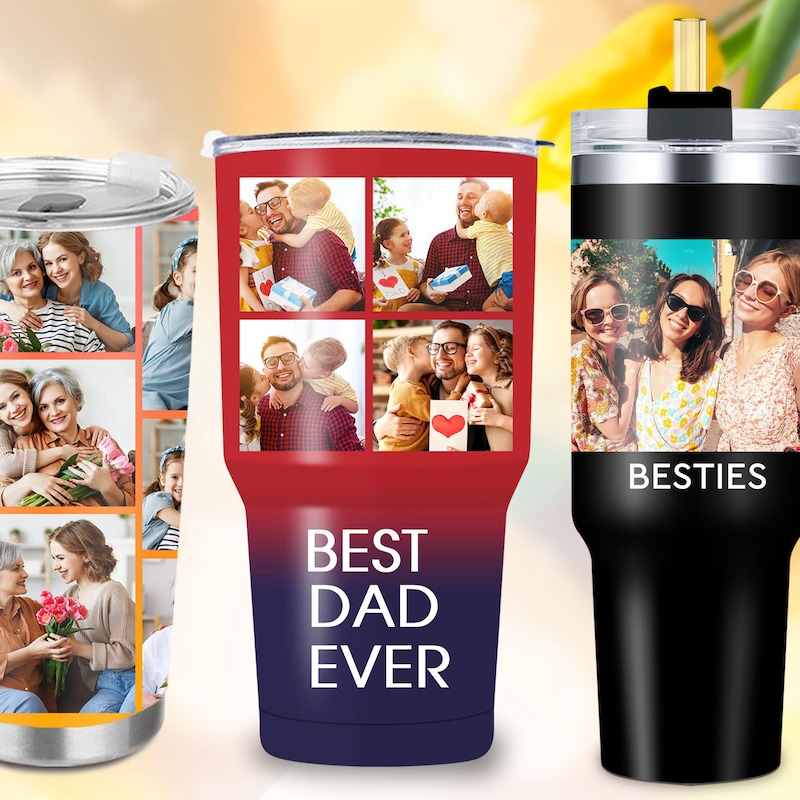Custom Photo Tumbler - Etsy