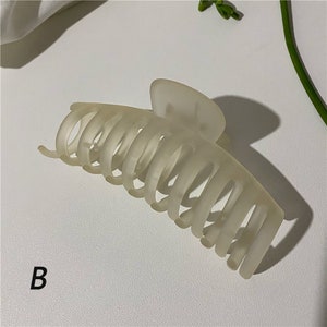 Matcha Green Matte Hair Clawwash Face Cliphair - Etsy