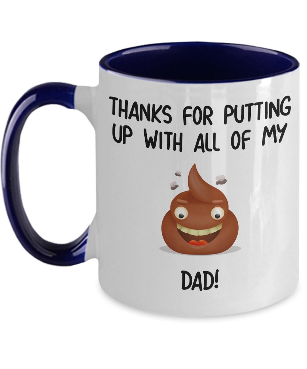 Best Dad Mug Funny Poop Mug Rude Poo Mug for Father Gift - Etsy