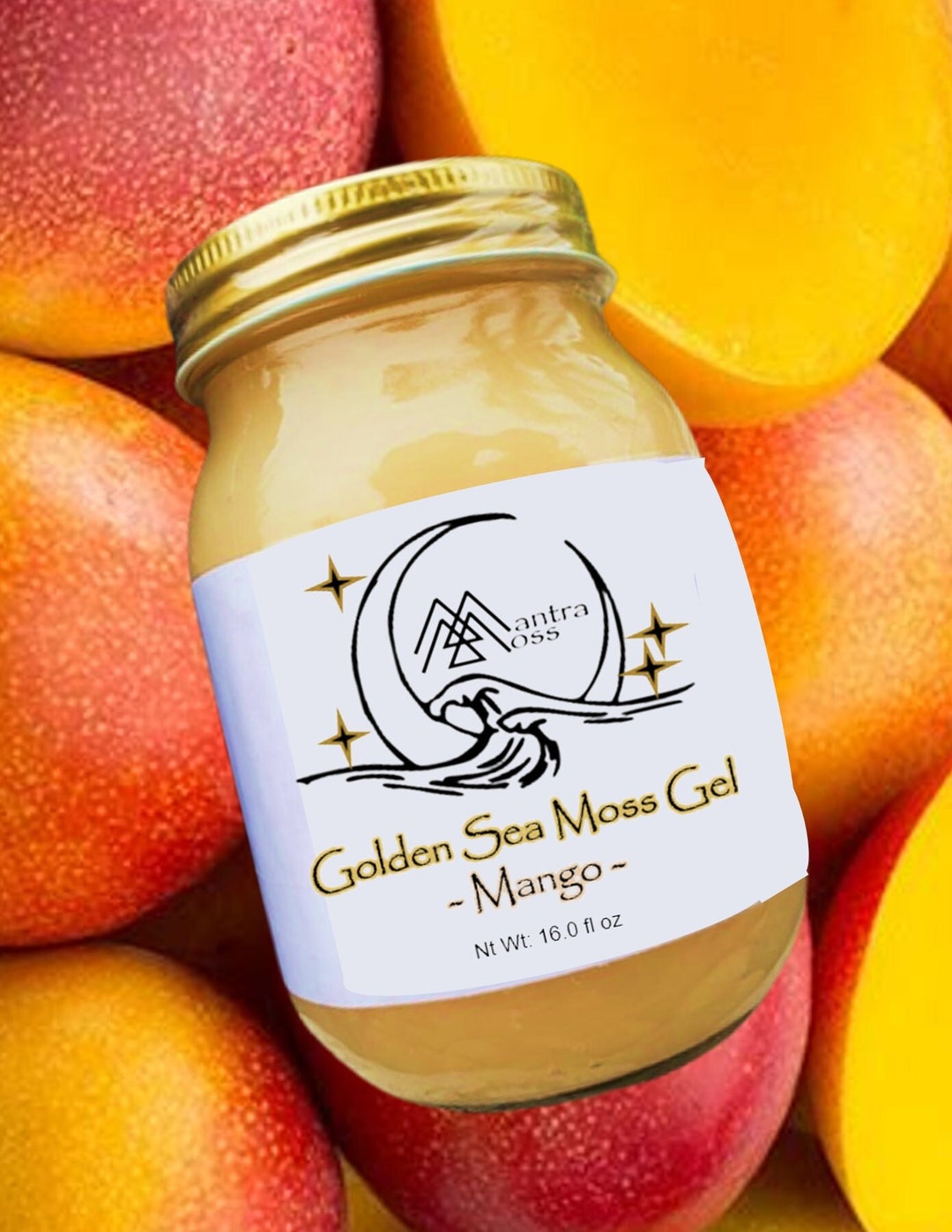 Organic Mango Sea Moss Gel Mantra Moss - Etsy
