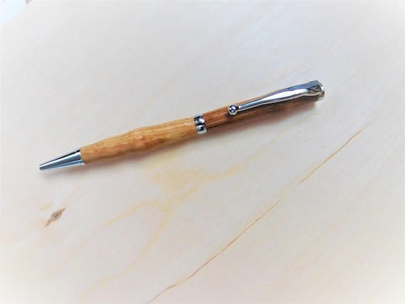 088 Custom Made Pen With Adler Wood and Chrome Hardware - Etsy