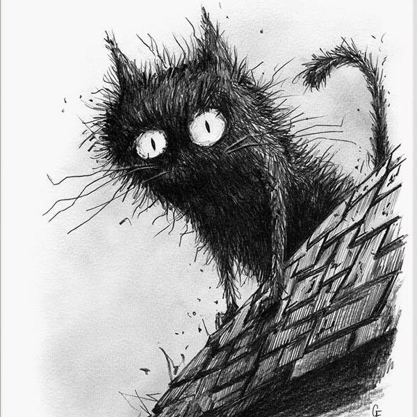 Black Monster Terror - Etsy