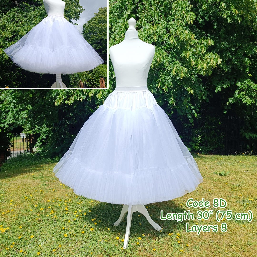 Handmade Tulle Petticoat, Many Size Options, Tulle Petticoat, Petticoat ...