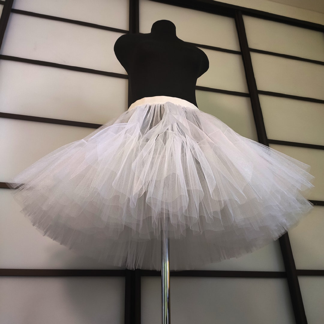 Beautiful Petticoat, Different Colors Tulle Petticoat, Plus Size ...