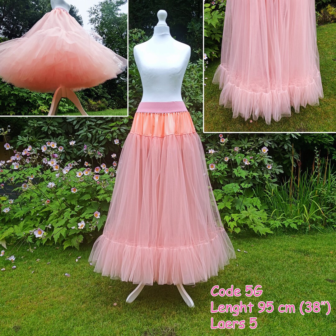 Handmade Tulle Petticoat Many Size Options Tulle Petticoat - Etsy Canada