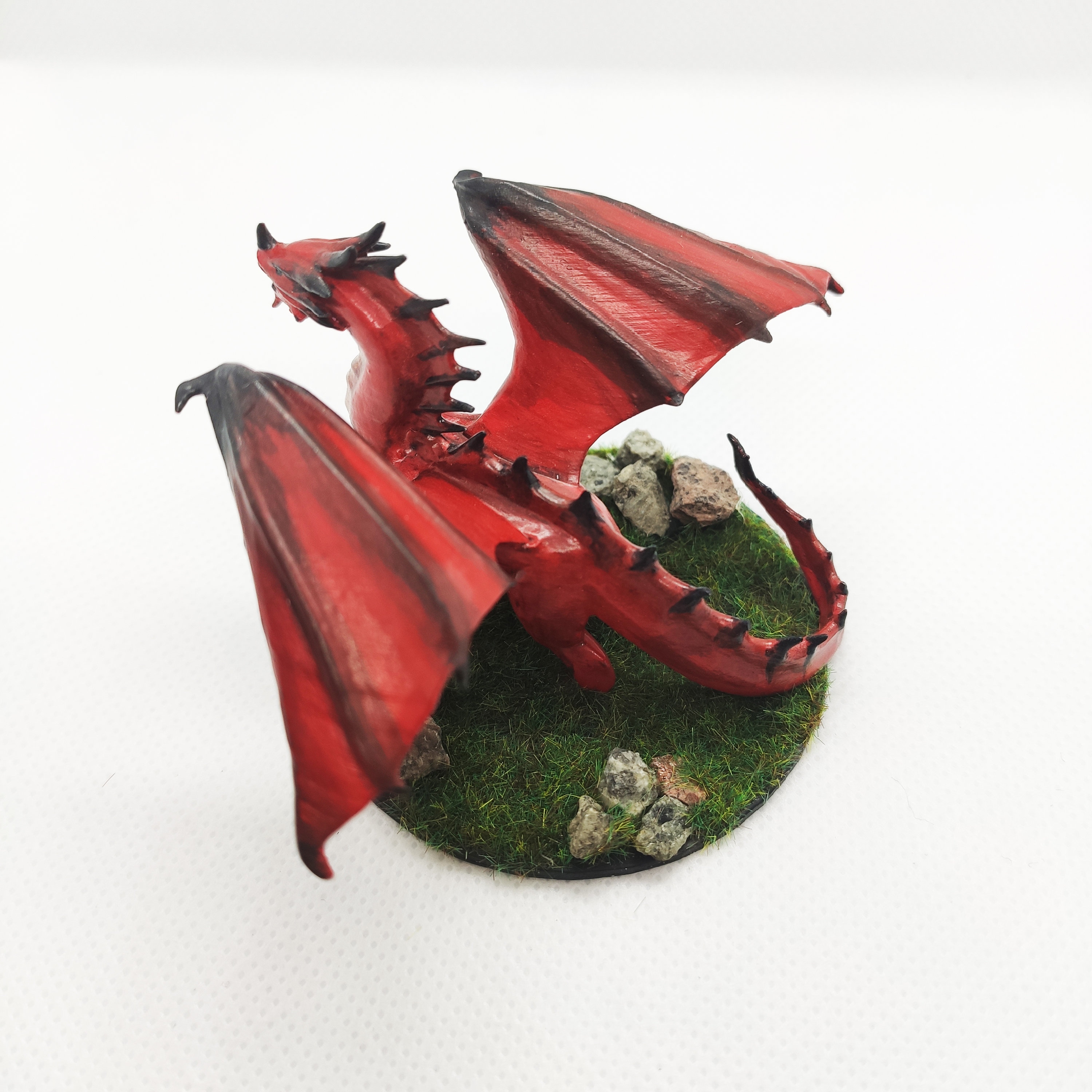 Miniature dragon DnD 3d print miniature Young dragon | Etsy