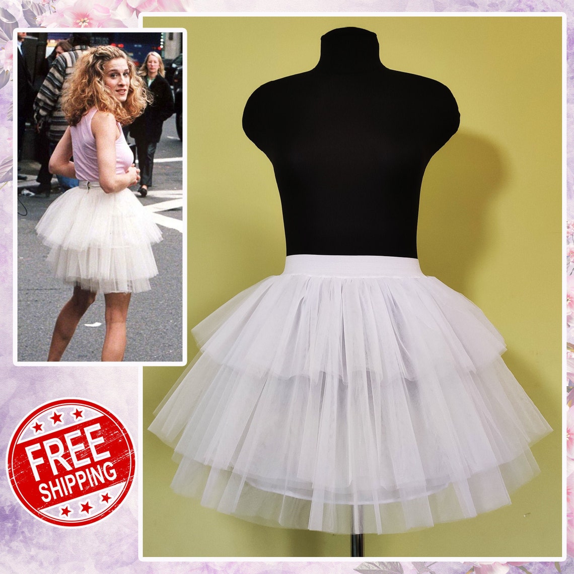 Carrie Bradshaw Skirt Soft Tulle Skirt For Bridal Party Etsy