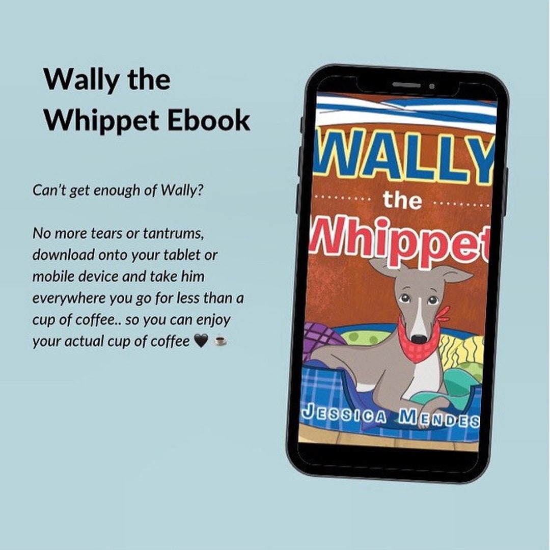 Children’s Ebook Wally the Whippet - Etsy UK