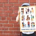 Different Families, Same Love Poster | Diverse Families Wall Art ...