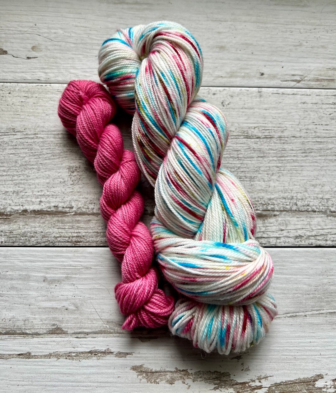 Hand Dyed Fingering Weight Sock Set CASSIE - Etsy