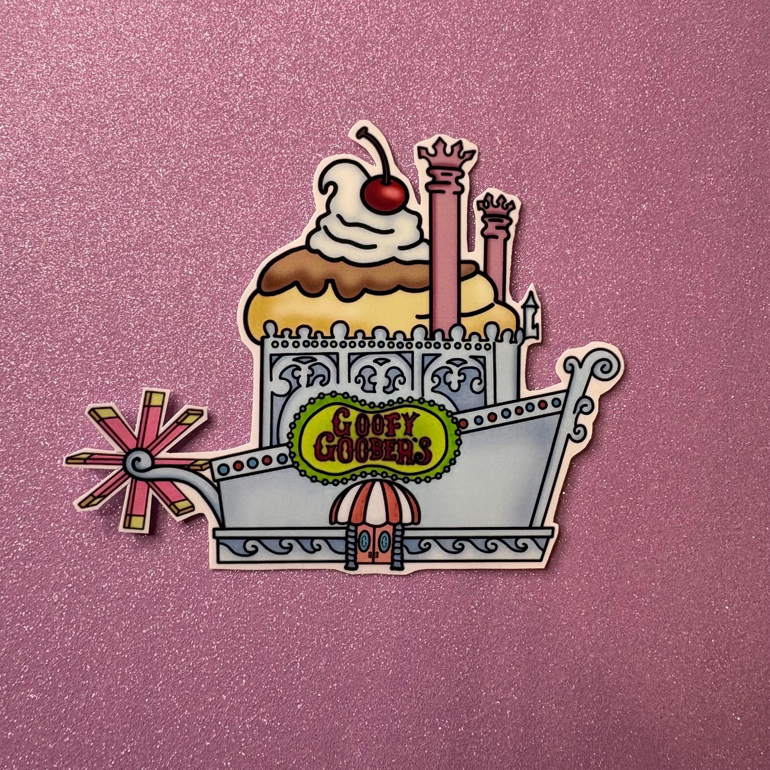 Sponge Bob Sticker | Goofy Goober’s Boat Sticker | Vinyl Sticker ...