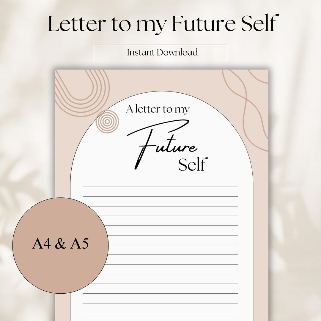 Letter to Myself | Love Letter | Mental Health Tools | Mental Health ...