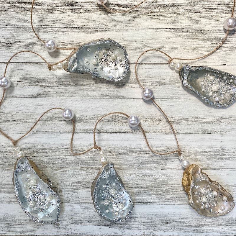 Shells Pearls Garland - Etsy